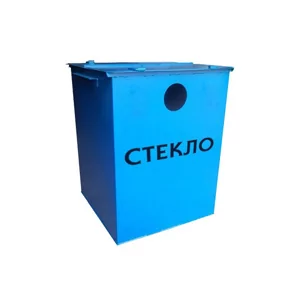 Металлический контейнер для сбора ТБО 0, 9 м3 на колесах (348606838 ...